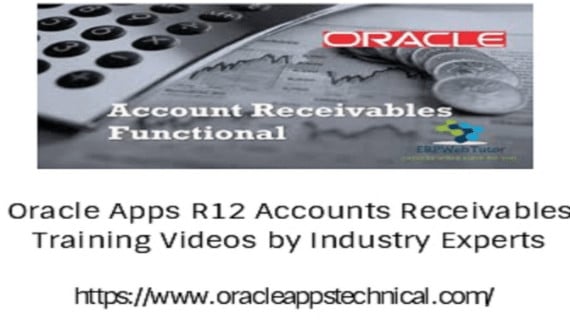 Oracle R12 Tutorial: How to Use Oracle Receivables