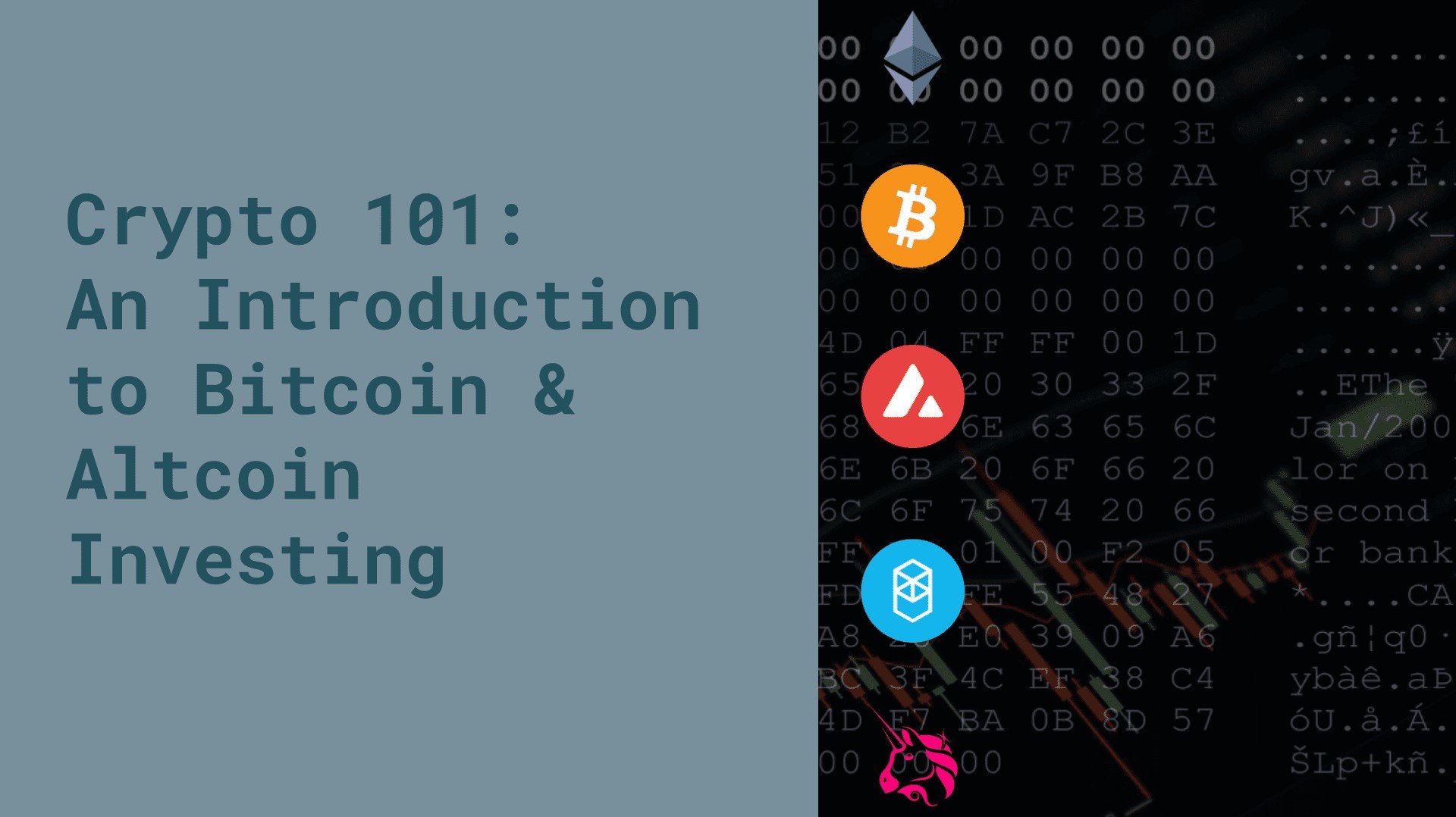 Crypto 101: An Introduction to Bitcoin & Altcoin Investing